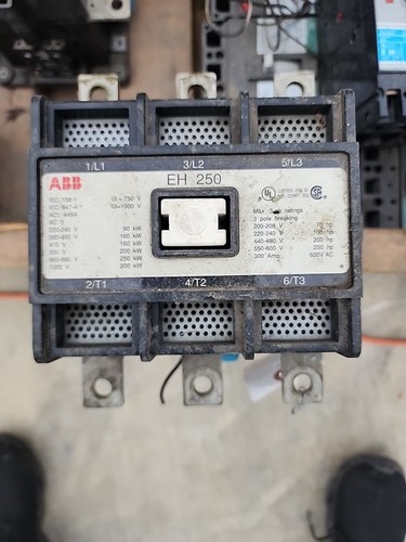 ABB EH 250 750-1000V 3PH 3POLE 75-250HP | eBay