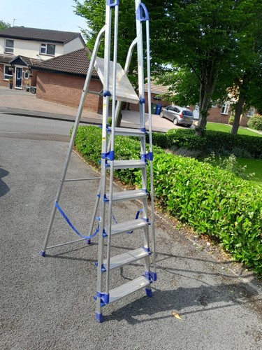step ladders with handrail used | eBay UK