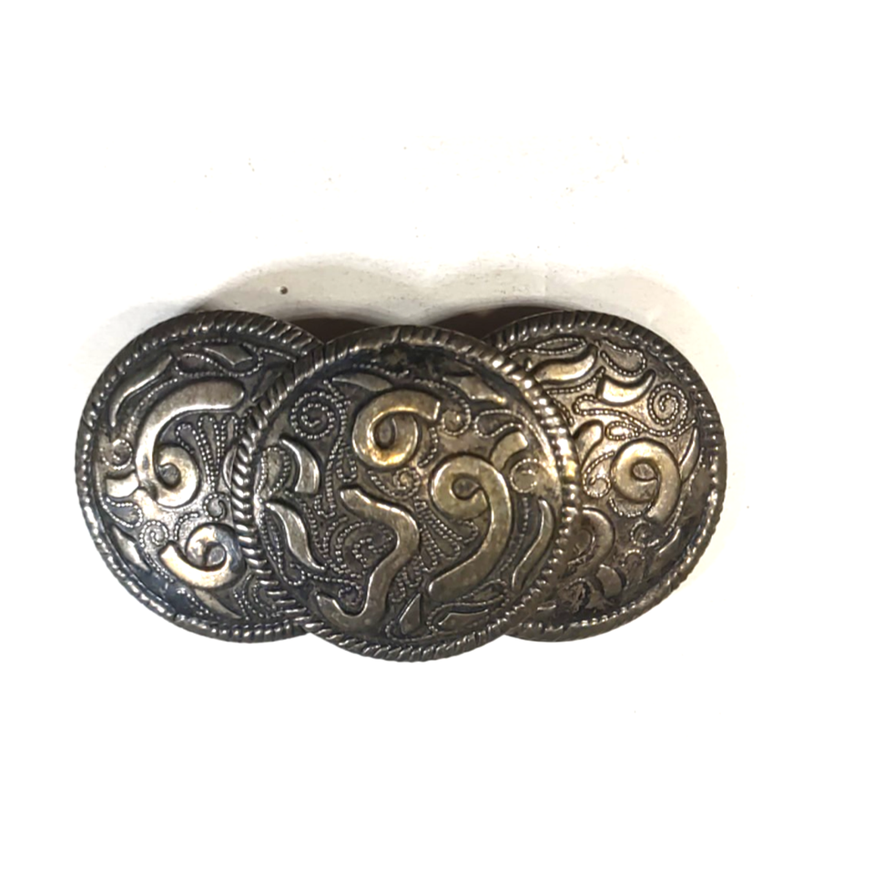 Women's Tension Clip Barrette Dark Copper Tone Light Metal Arabic ...