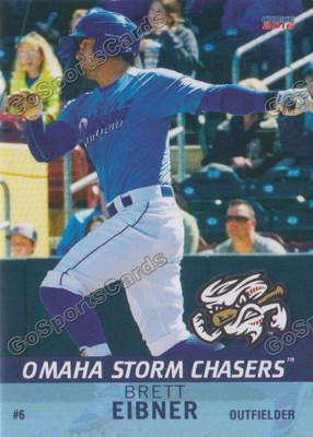 2016 Omaha Storm Chasers Brett Eibner RC Rookie Kansas City Royals | eBay