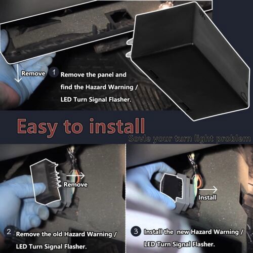 Hazard Warning LED Turn Signal Flasher Relay for Hyper Flash GM LM487 ...