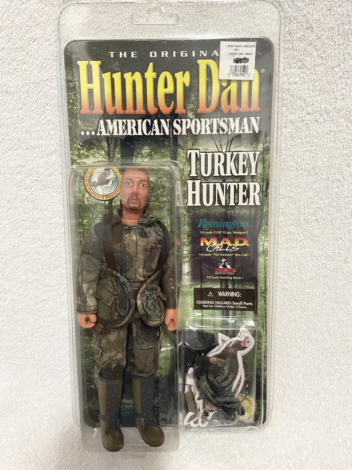 Vintage 1999 Hunter Dan Turkey Hunter American Sportsman Figure ...