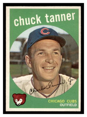 1959 Topps Baseball #234b Chuck Tanner 126E-02 | eBay