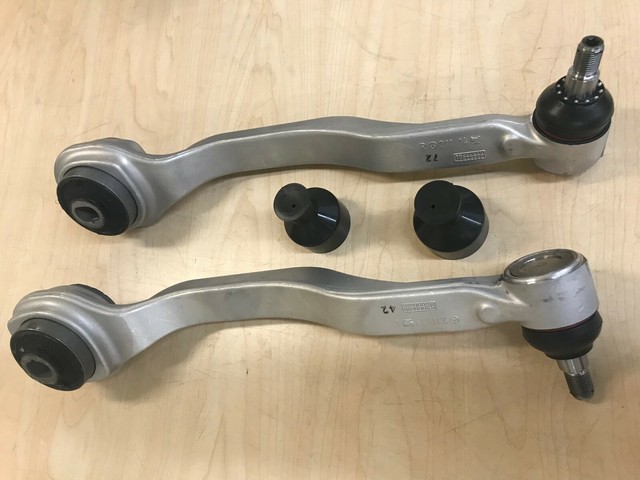 Mercedes Benz OEM W211 Set of Front Lower Forward Control Arms Thrust ...