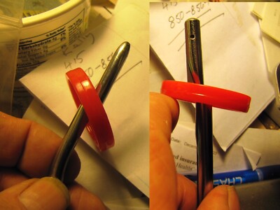 For Record Changers THIN CATALIN 45 RPM 7" Record ADAPTER PUCK Webster ...