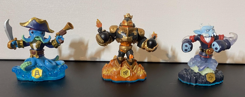 Skylanders Swap Force - Wash Buckler, Night Shift & Blast Zone ...