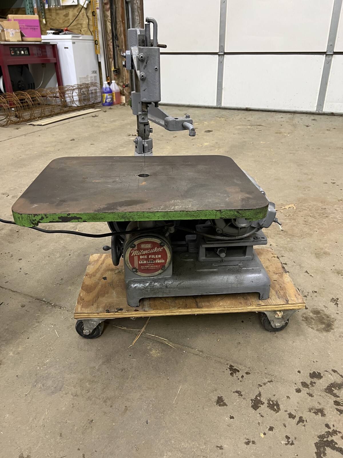 Pristine Vintage “Rare” Milwaukee Die Filer Filing Machine F2 ...