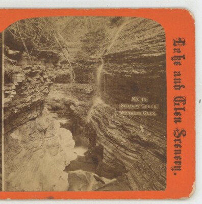 Shadow Gorge Watkins Glen New York NY R.D. Crum Stereoview | eBay