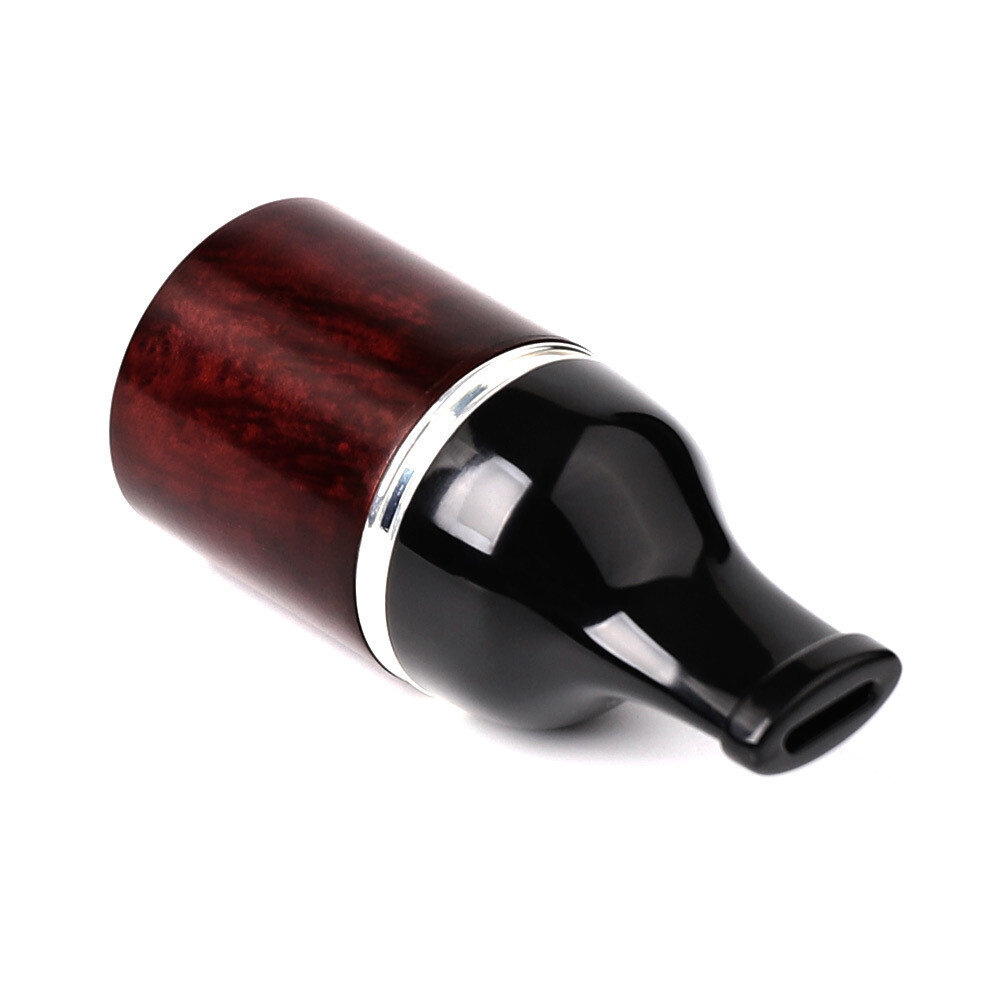 Briar Wooden Cigar Mouthpiece Holder Handmade Cigar Filter Tips Gauge ...