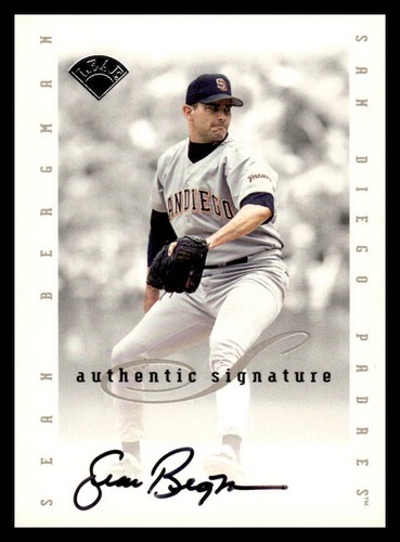 1996 Leaf Signature Series Sean Bergman Auto | eBay