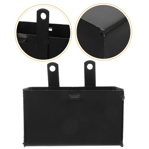 2 Pcs Motorcycle Battery Holder: 4.8" x 3" Metal Battery Tray ...