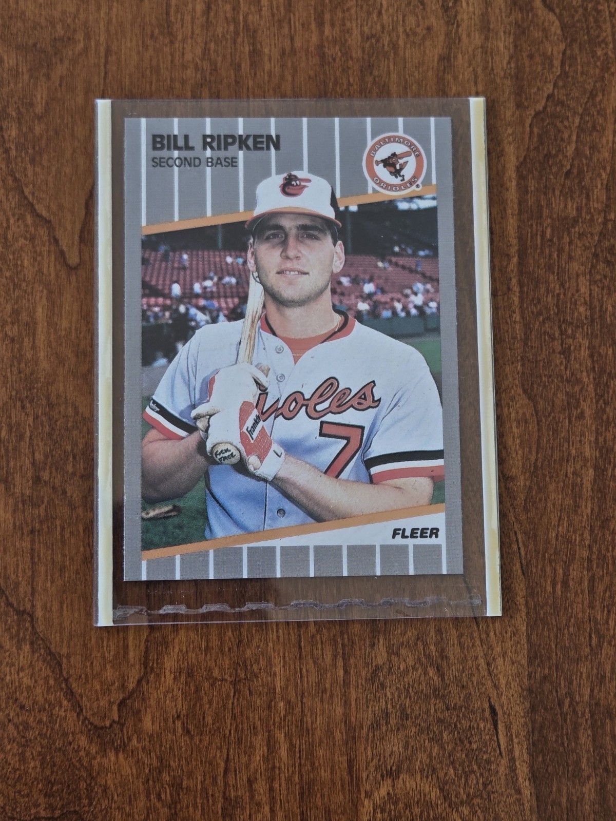 1989 Fleer F**K FACE - BILL RIPKEN - ERROR FF Rookie #616 Billy RC | eBay