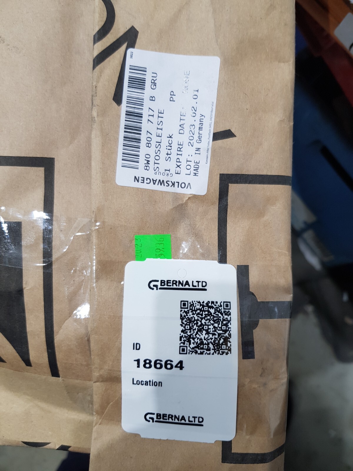 GENUINE AUDI A4 2019-2022 FRONT BUMPER LOWER SPOILER LIP 8W0807717 B | eBay