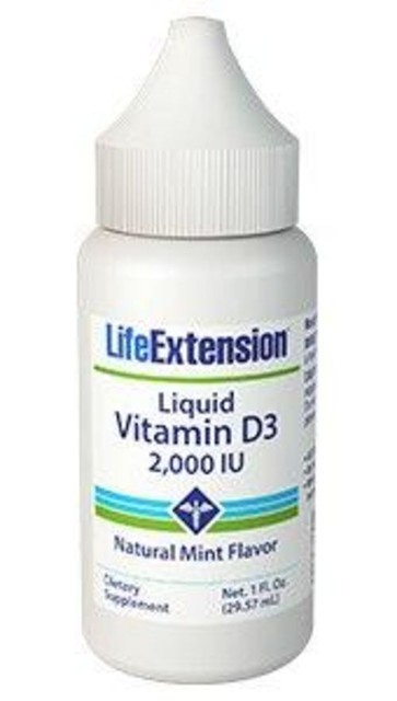 Life Extension Liquid Vitamin D3 2000 IU 1 Oz for sale online | eBay