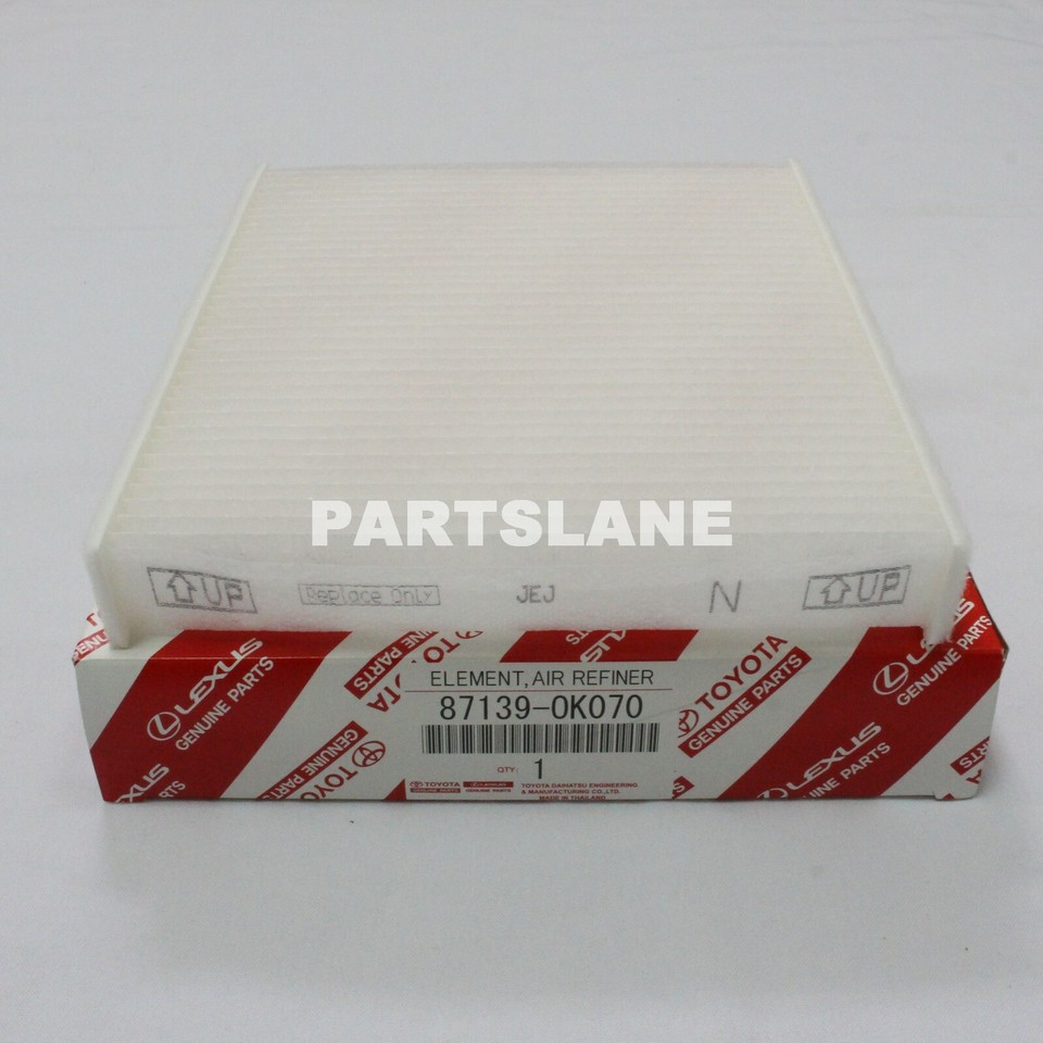 Toyota Corolla Hilux ZSG10 GGN120 OEM Genuine Element Air Refiner 87139 ...