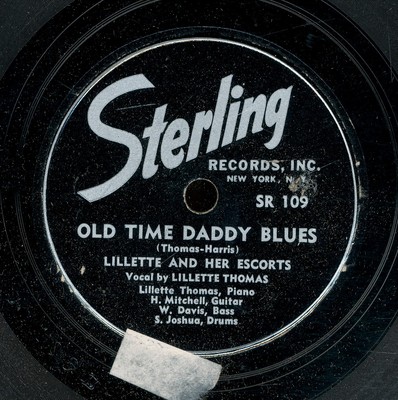 15pc78-R&B-Sterling 109-Lillette (Thomas) and her Escorts | eBay