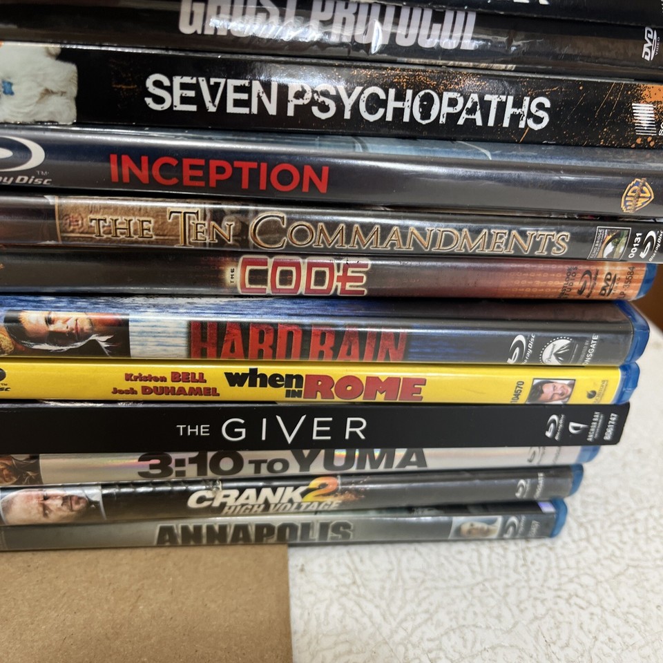 Lot of 57 vintage BLU RAY collection Of Classic dvds! Plus Blu Ray ...