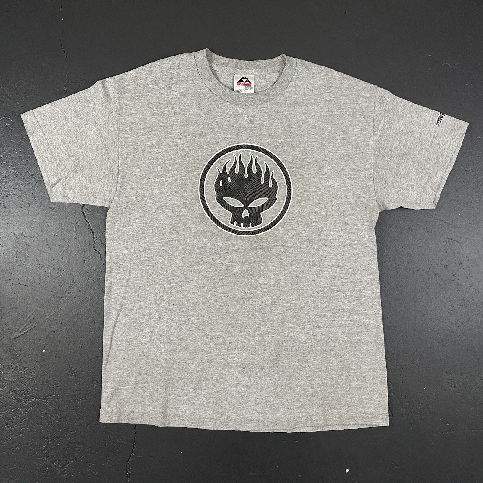 Vintage 90s/00s The Offspring Punk Rock Skull Band T … - Gem