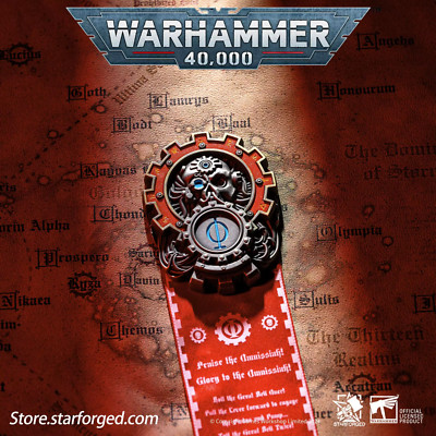 Starforged Games Workshop Warhammer 40,000 Seal of The Omnissiah Mark ...
