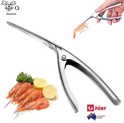 Prawn Shrimp Peeler Seafood Stainless Steel Tool Kitchen Gadget x 1PC ...
