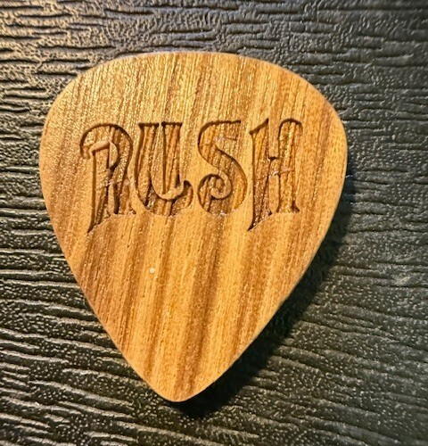 RUSH #2 / (WOOD MATERIAL) / GUITAR PICK | eBay