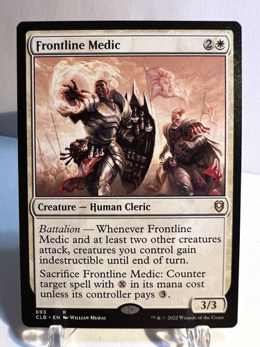 MTG Frontline Medic Commander Deck: Commander Legends: Battle for ...