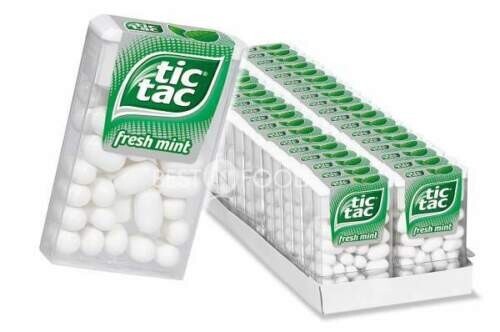 Pack of 24 Tic Tac Fresh Mint Flavour Candy , Best Price ,7.2 g Each ...