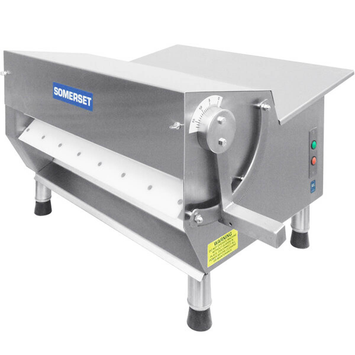 Somerset CDR-500M Countertop Single Pass Dough Sheeter, 20" Metallic ...