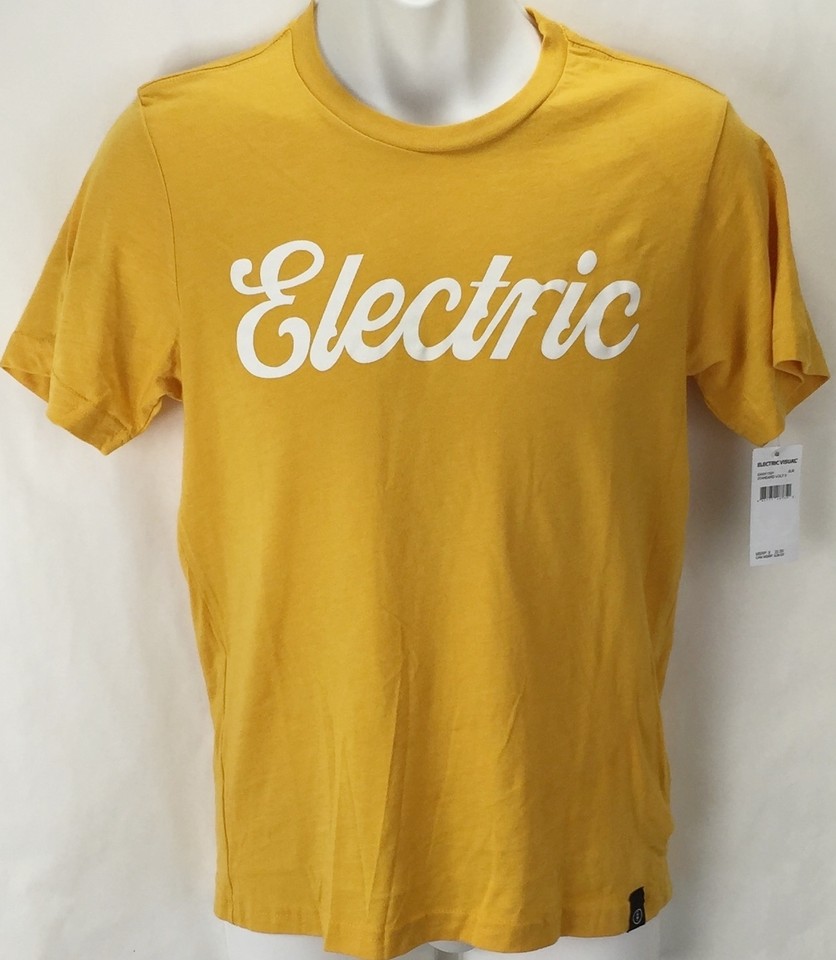 NEW Electric Visual Volt Mens S,M,L,XL,XXL Snow Skate Cotton Tee Shirt ...