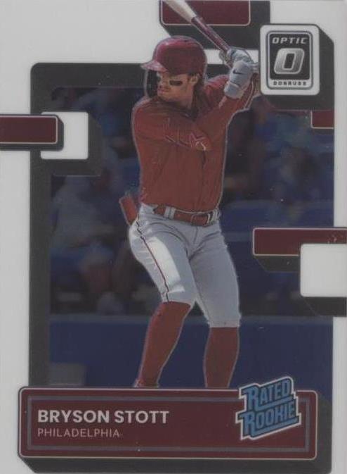 2022 Panini Donruss Optic - Rated Rookie Bryson Stott #134 (RC) for ...