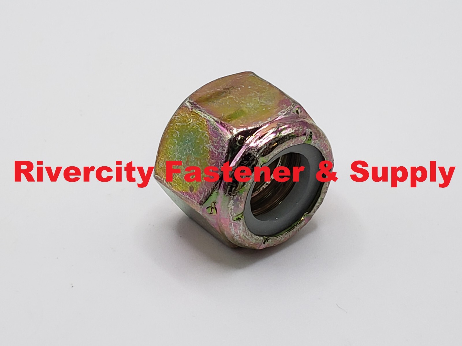 3/8-16 Grade 8 Lock Nuts 3/8x16 Stop Lock Nut 3/8 x 16 Locking Nut ZY ...