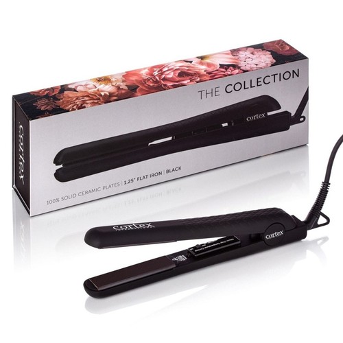 Cortex International 1.25″ Solid Ceramic Ionic Far infrared Technology Flat Iron | eBay
