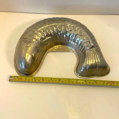 VTG FISH MOLD ALUMINUM JELLO/ART PROJECT/OTHER USE | eBay