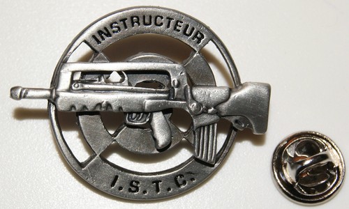 ISTC instructor foreign legion rifle military l pin l badge l pin 112 ...