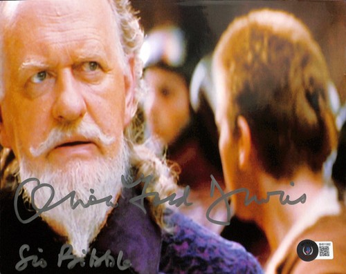 Oliver Ford Davies Sio Bibble Star Wars Phantom Menace Signed 8x10 ...