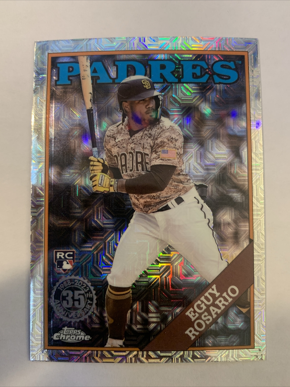 2023 Topps Series 2 Silver Pack Mojo Refractor 2T88C-72 Eguy Rosario ...