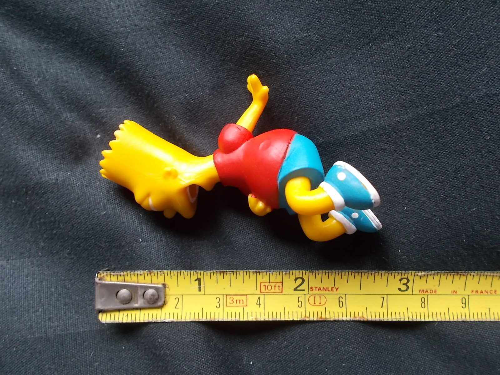 Action Figure The Simpsons Bart Simpson Lying Down approx 3 inch 2007 ...