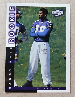1998 Score Randy Moss Rookie #235 Minnesota Vikings RC | eBay