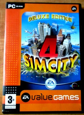 Lot of SimCity 4 Deluxe Edition + Simcity 3000 PC Game CD | eBay