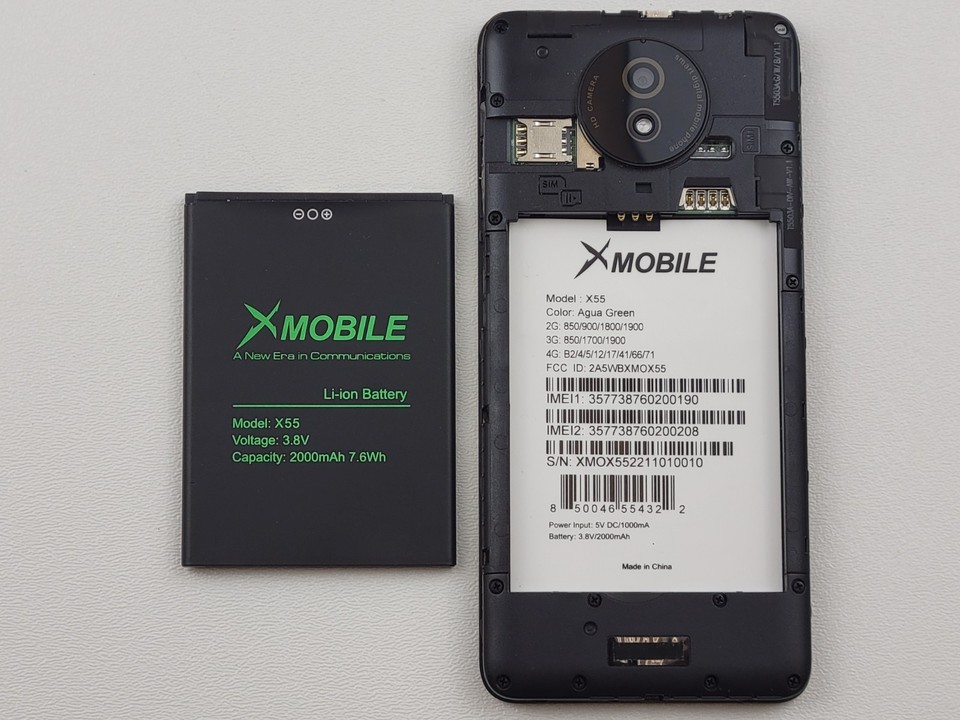 (USED) X-Mobile X55 - 16GB - (GSM Unlocked) Dual SIM Budget Android ...