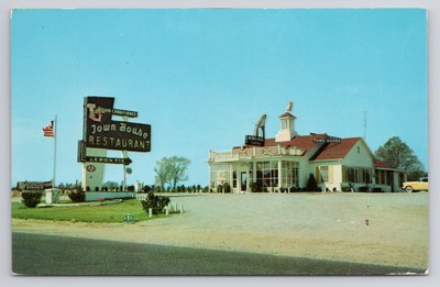 Town House Restaurants Allendale SC Sylvania Ga Ocklawaha FL Postcard ...