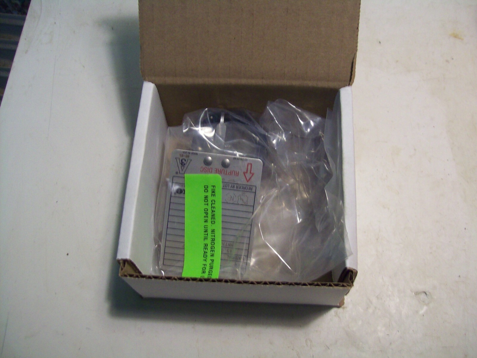 NEW FIKE AXIUS SC BPE/1.5IN 145.00 PSI / 400F 316L VITON SEAL RUPTURE ...