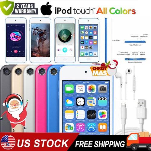 New Sealed Apple Ipod Touch 7th 128gb 256gb Generation Gen Mp4 USA ...