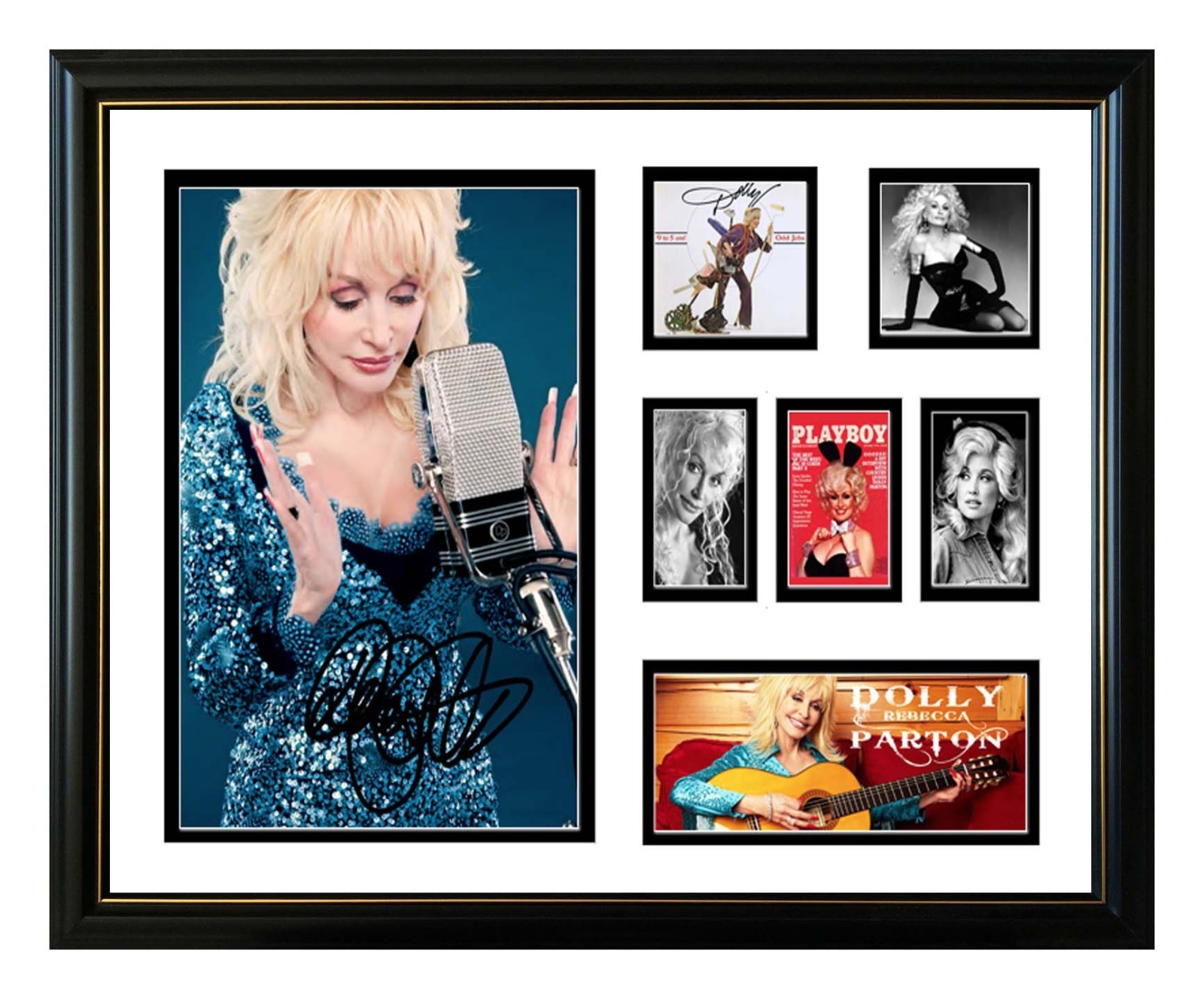DOLLY PARTON SIGNED LIMITED EDITION FRAMED MEMORABILIA | eBay Australia