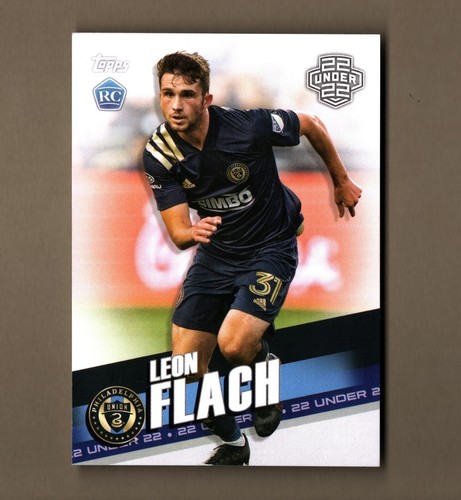 2022 Topps MLS - Leon Flach #110 (RC) Philadelphia Union | eBay