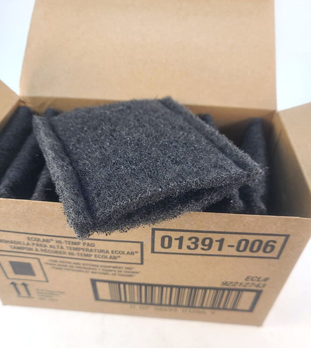 10 Ecolab Hi-Temp Scrubbing Pads for Kitchen Equipment Use 92212743 | eBay