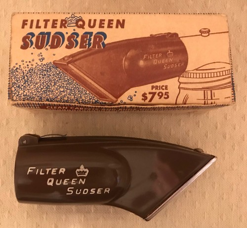 Vintage 1950s Filter Queen Sudser Vacuum Attachment Original Box Looks ...