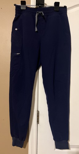 Figs Technical Collection Size Small Yola Scrub Pants Navy Blue | eBay