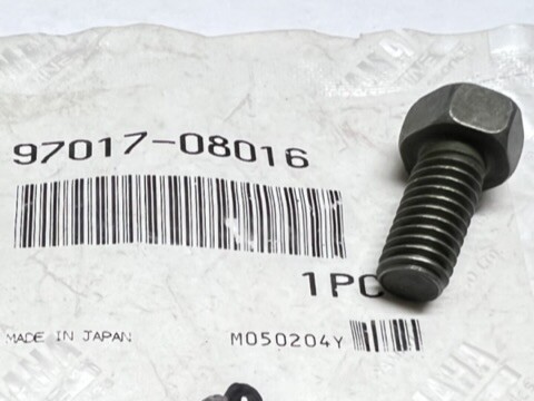 New Genuine OEM Yamaha Bolt - 97017-08016-00 | eBay
