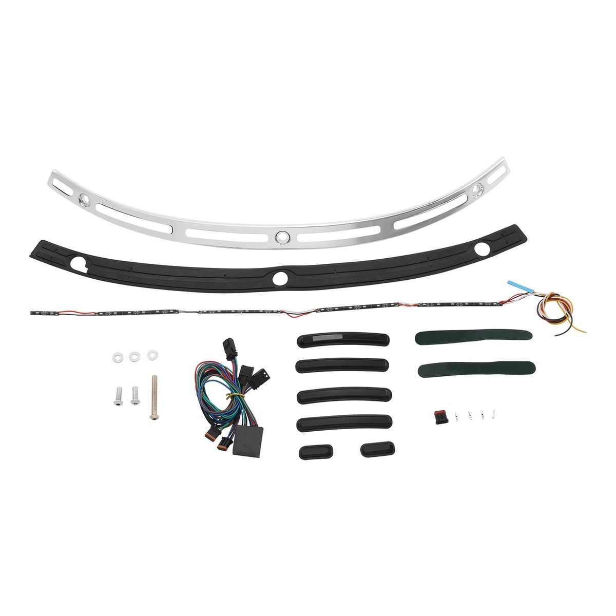 Harley Batwing Trim Lights Custom Dynamics Dual Function LED